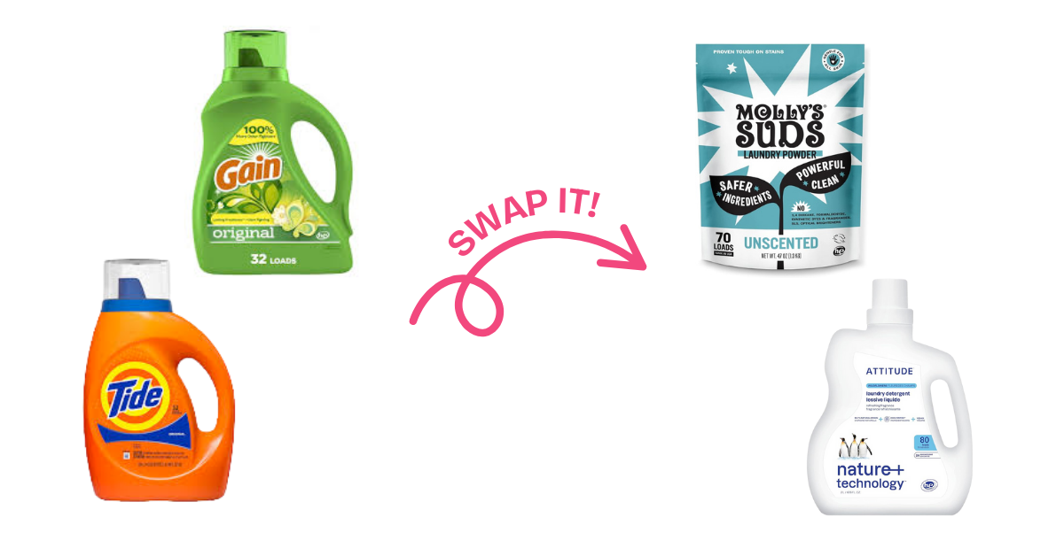 Laundry Detergent Swaps – Sprinkle & Spark